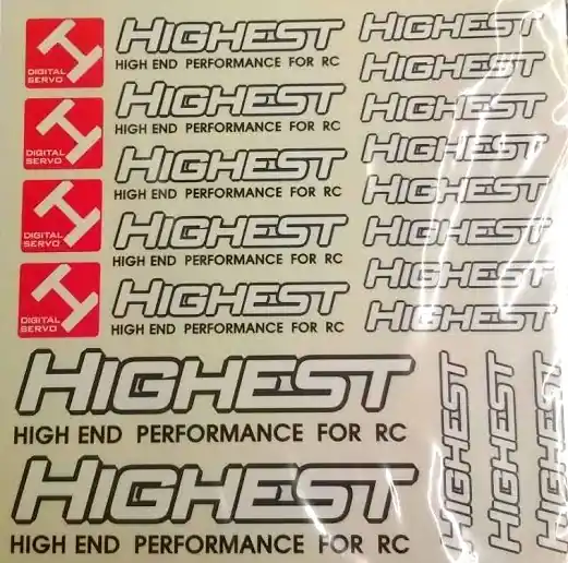 Highest Stickers A4 HIGHEST-STICKER